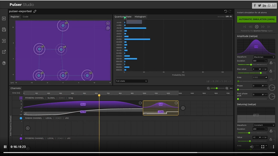 New Product Releases: Pasqal's Pulser Studio, IBM's Sherbrooke Processor, and Google Cirq v1.1.0 ...