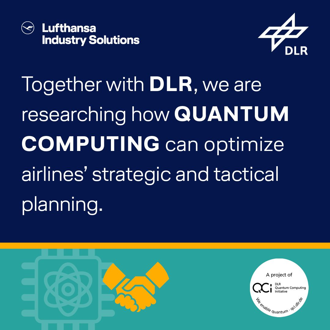 Lufthansa Industry Solutions Partners with DLR and Kipu Quantum to Optimize Aviation with ...