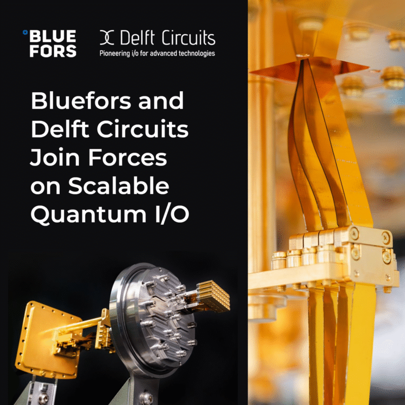 Delft Circuits' Cri/oFlex® Cables Integrated with Bluefors Cryostats for Scalable Quantum ...