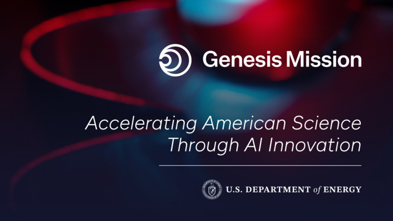 U.S. Department of Energy (DOE) Announces "Genesis Mission" Which ...